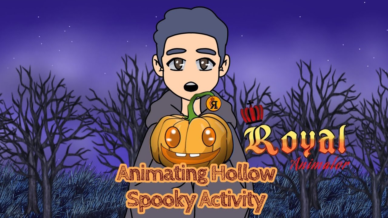 Animating Hallow Spooky Activity || Royal Animators - YouTube