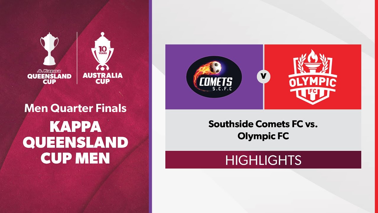 Kappa Queensland Cup Men Quarter Final - Southside Comets FC vs ...