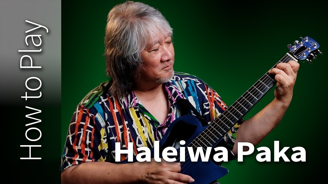 How to play "Haleiwa Paka" on standard guitar - YouTube