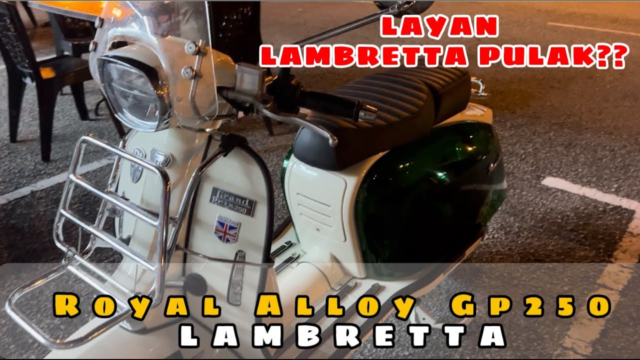 Royal Alloy Gp250 | Reveal short Motor Baru | Test Ride - YouTube