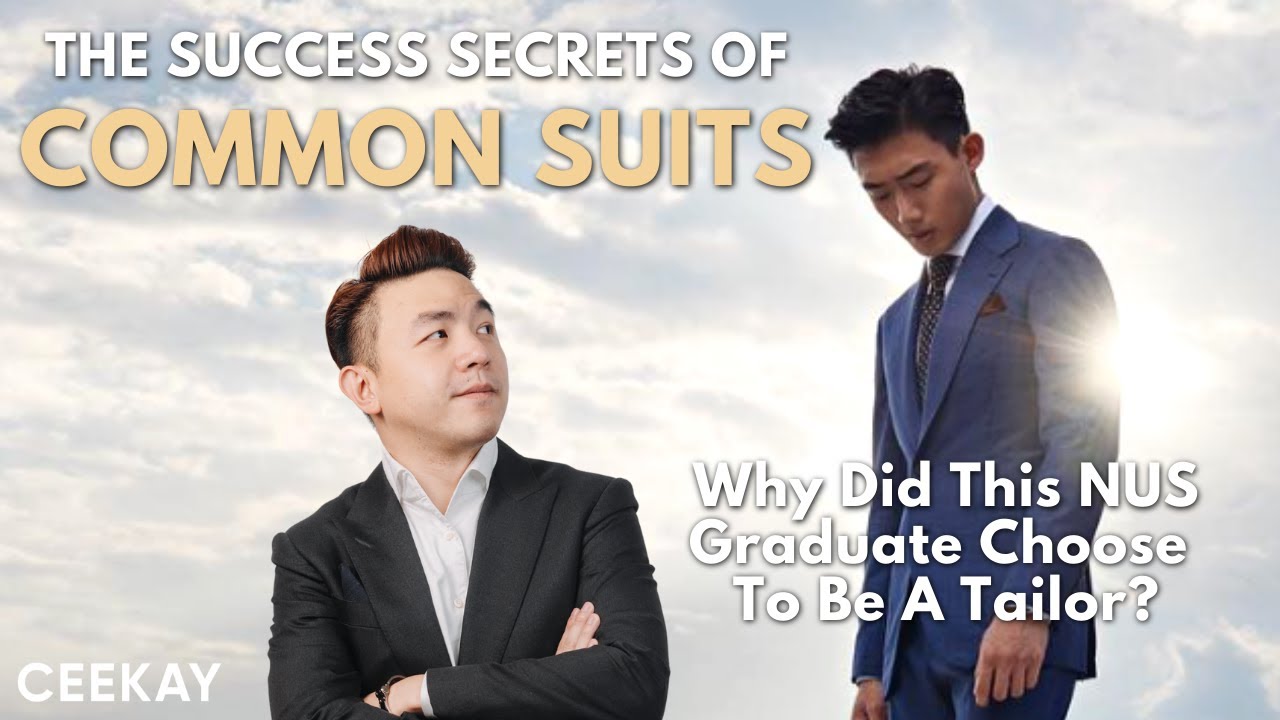 Why NUS Graduate Chose To Be A Tailor? | CeeKay's Biz Masterminds ft ...