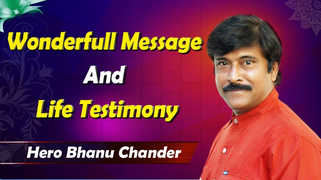 Hero Bhanu Chander II భాను చందర్ II bhanu chander interview II LIVE ...