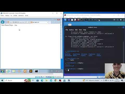 Ataque DDOS con kali linux a un servidor web local - YouTube