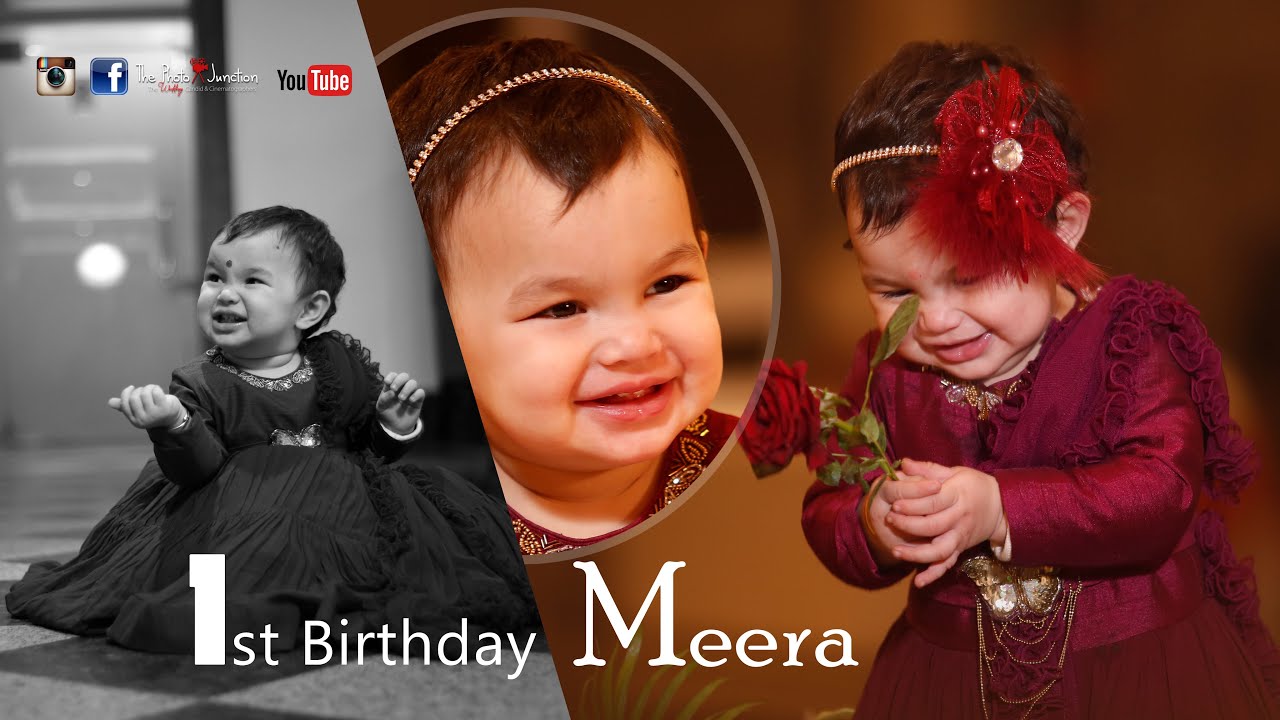 MEERA Birthday // The photo junction - YouTube