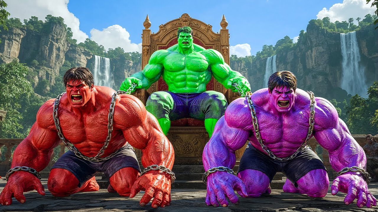 HULK vs RED HULK LEGENDARY BATTLE! A Final Punch Shakes the Ground and ...