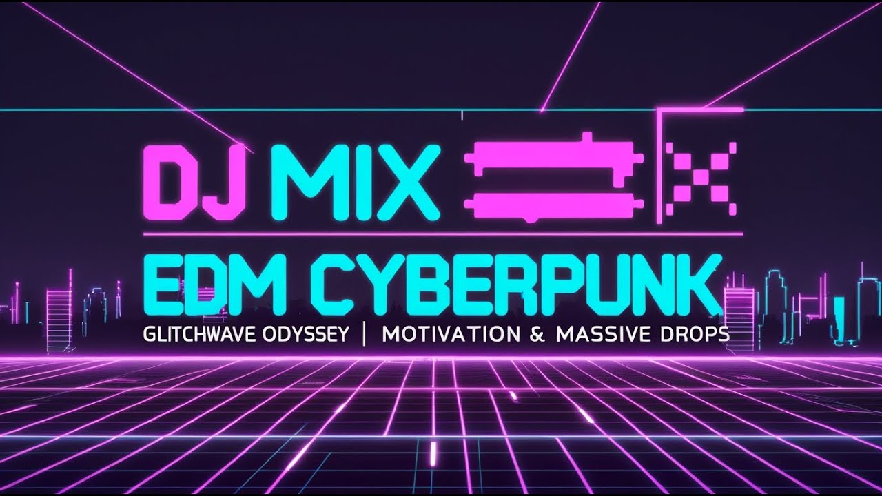 DJ Mix 🎧 EDM Cyberpunk | Glitchwave Odyssey – Motivation & Massive ...