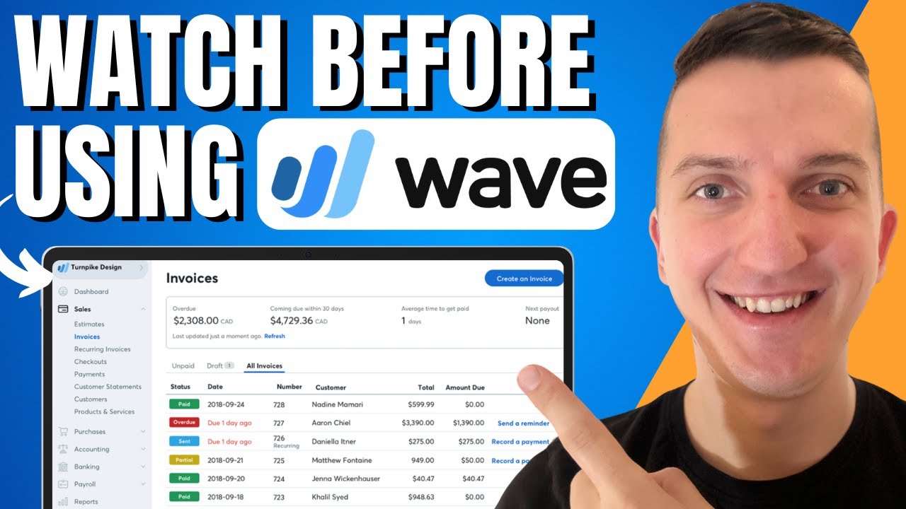 UPDATED PRICING PLANS - Wave Accounting Review - YouTube