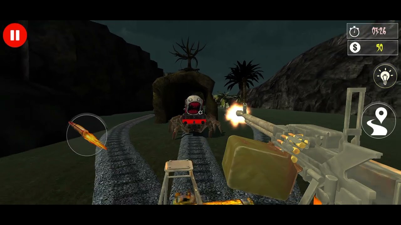 Scary Choo Choo Charles train game!! - YouTube