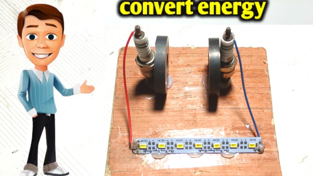 How To Make Free Electricity At Home With Magnets - YouTube