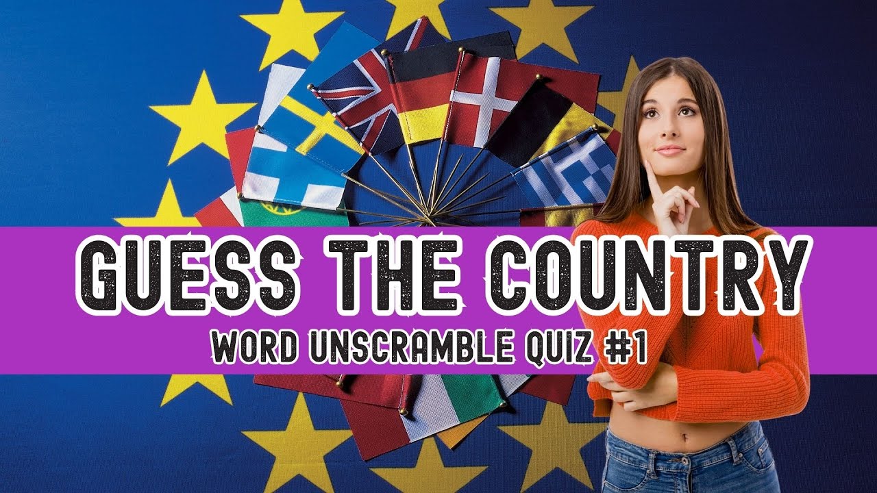 The Ultimate Country Letter Unjumble Quiz #1: Can You Beat It? 🔥 - YouTube