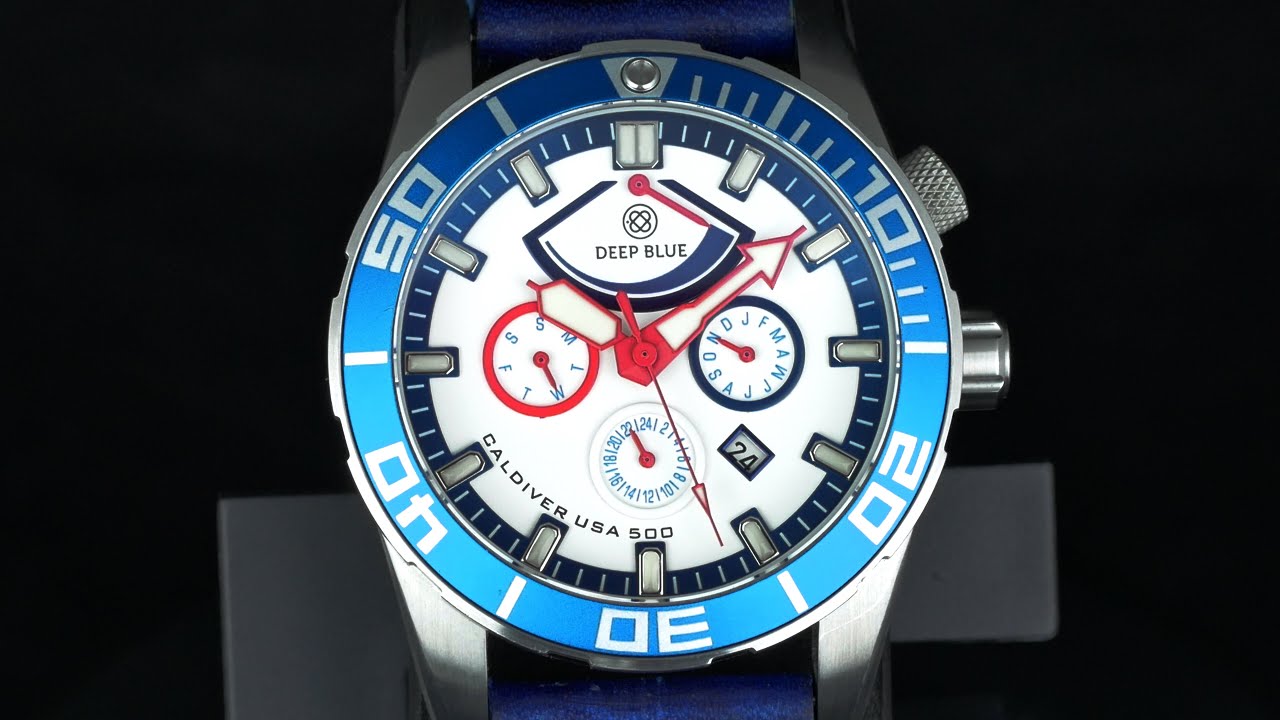 Deep Blue Cal Diver USA 500 Collection - YouTube