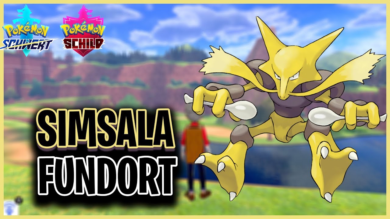 SIMSALA Fundort in Pokemon Schwert & Schild - YouTube