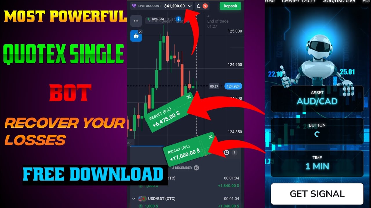 NEW QOUTEX SIGNAL BOT। SOFTWARE FREE DOWNLOAD trading signals robot ...