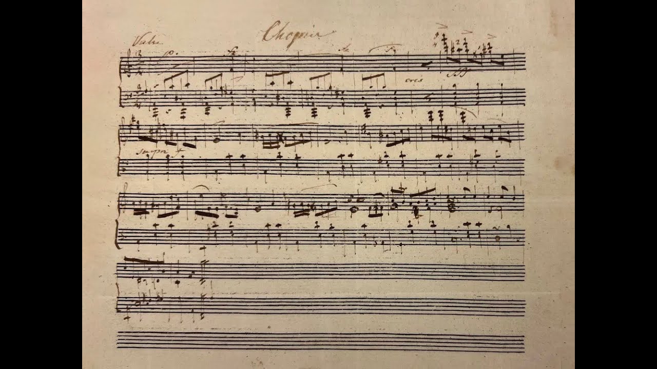 Chopin's Hidden Gem? A Lost Waltz in A Minor Rediscovered - Classical ...