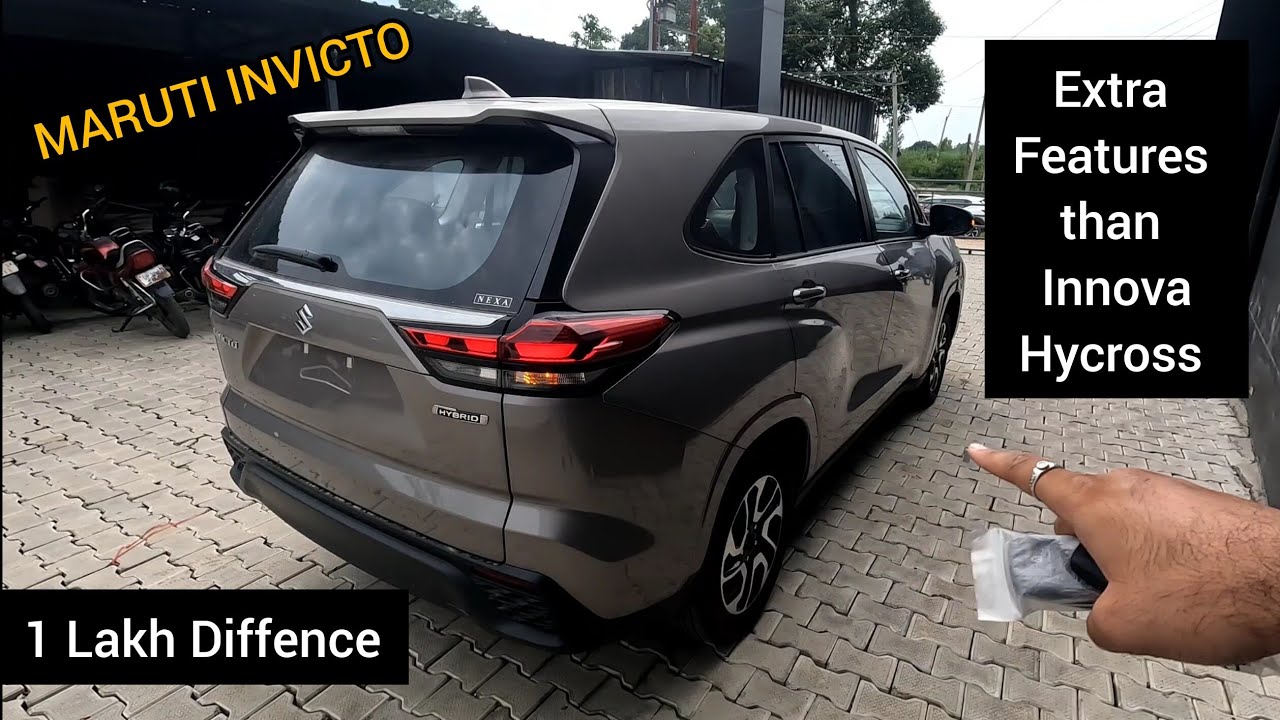 Maruti Suzuki Invicto Zeta Plus Hybrid Review- Innova with Extra ...