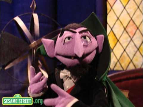 Sesame Street: Counting Bats with the Count - Four - YouTube