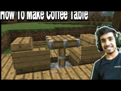 Minecraft | How To Make Coffee Table In Minecraft - YouTube