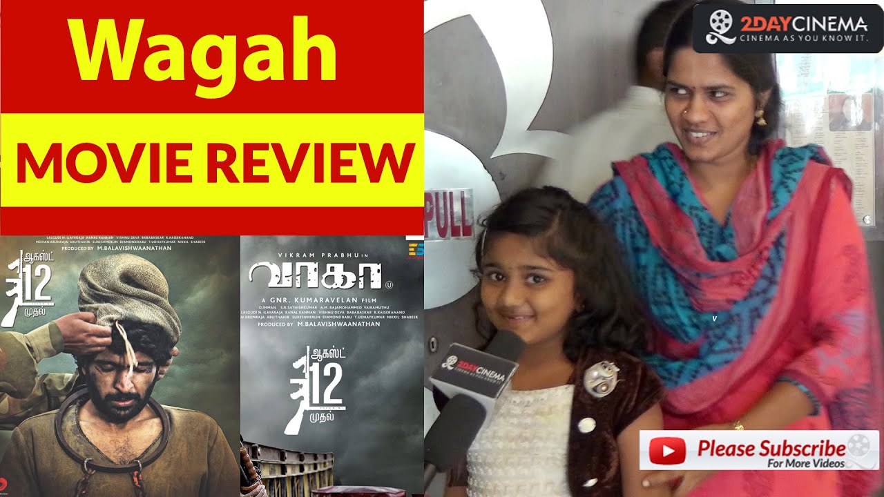 Wagah Movie Review | Vikram Prabhu | Ranya Rao - 2DAYCINEMA.COM - YouTube