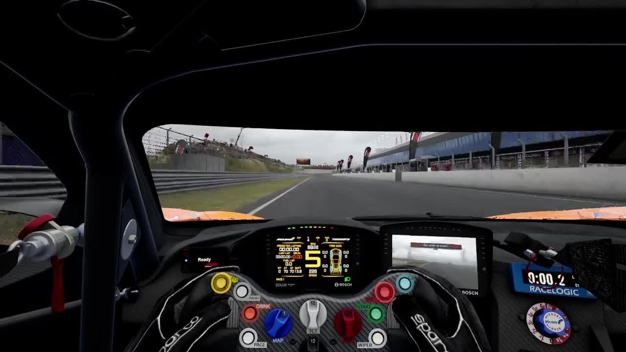 ACC Zandvoort McLaren 720S GT3 Evo 2023 (Light Rain) Track Guide ...