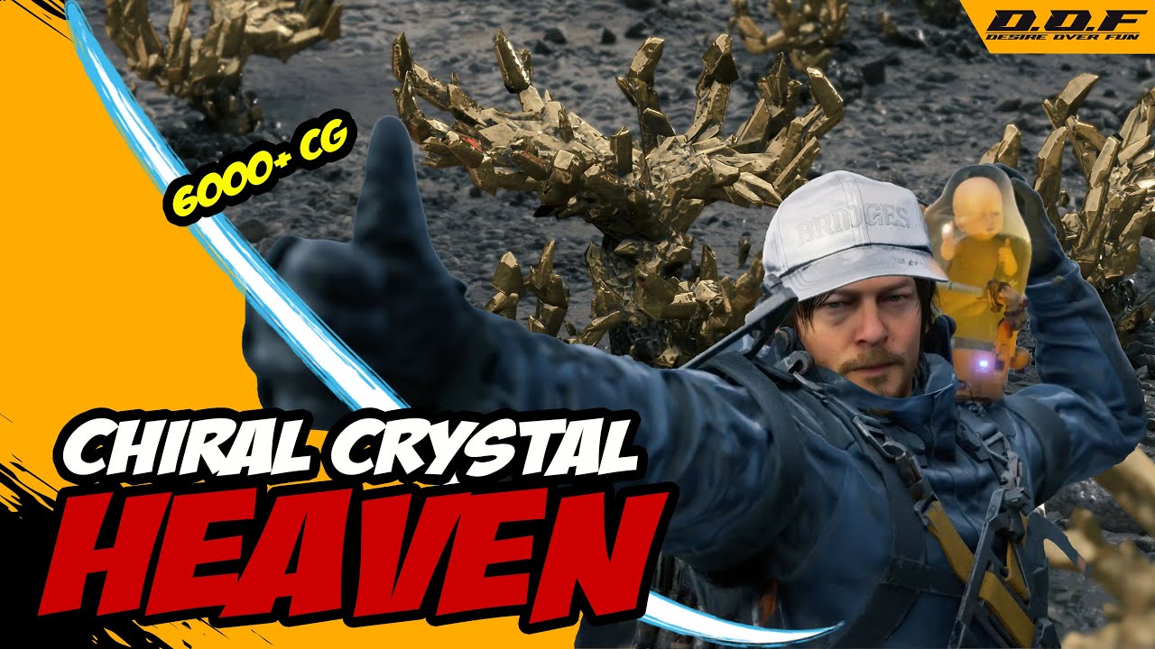 Death Stranding Director's Cut - THE BEST Chiral Crystal Farming ...