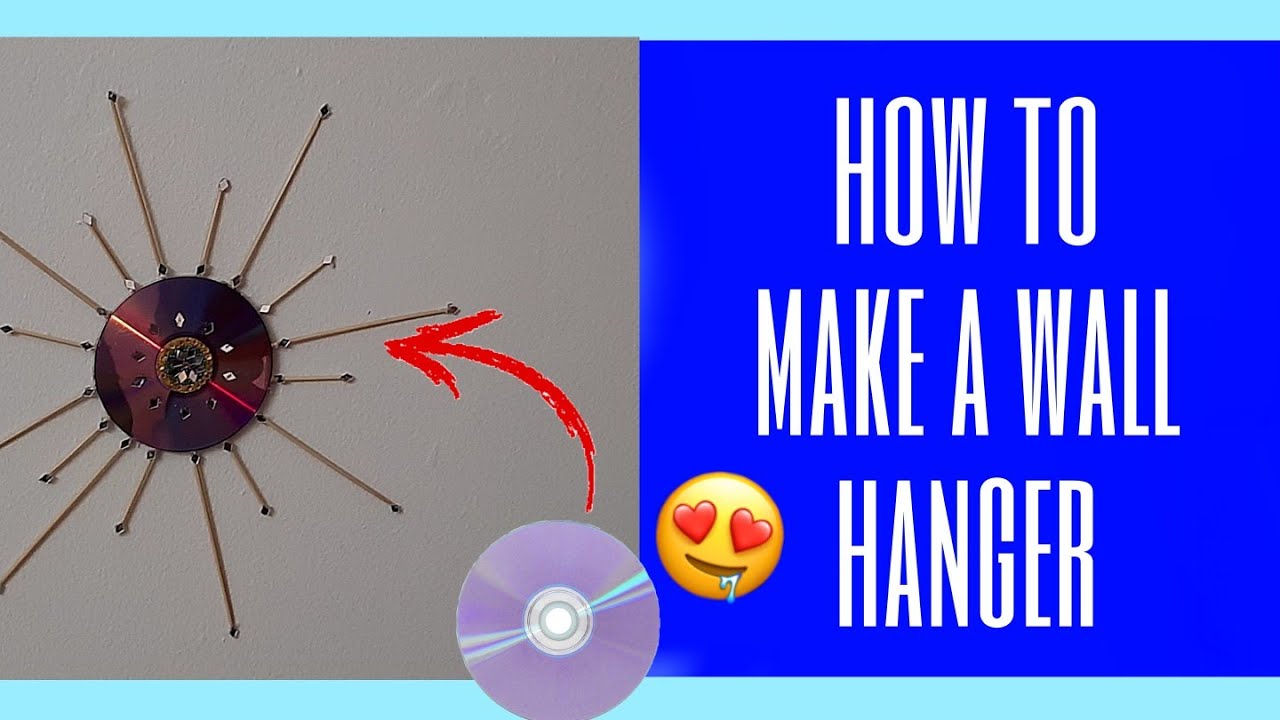 how to make a wall hanger | simple |easy | perfect CREATION - YouTube