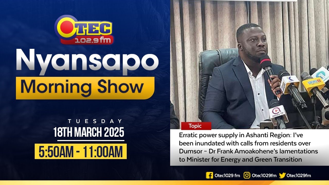 NYANSAPO (((LIVE)) WITH ISAAC OSEI AKOTO (KANU) ON OTEC 102.9FM - YouTube