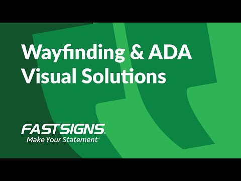 ADA Checklist & Office Walkthrough| FASTSIGNS® - YouTube