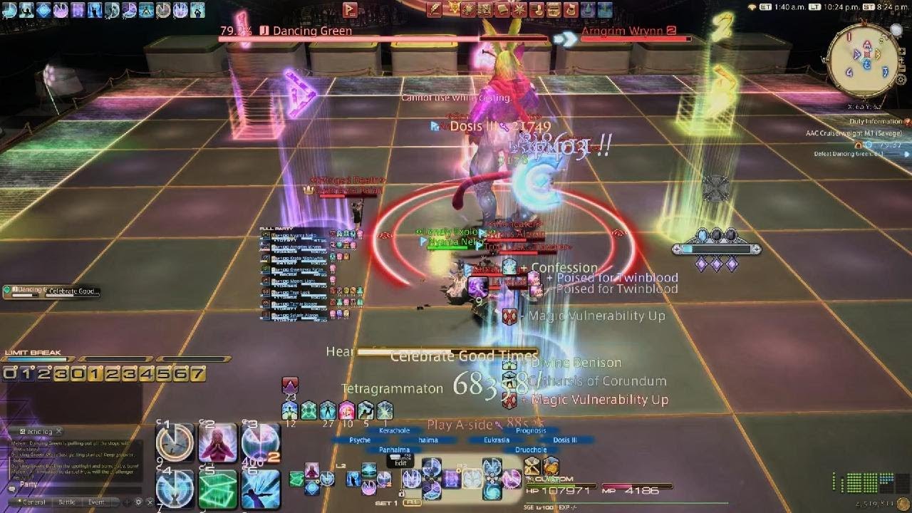 FFXIV | AAC - Cruiserweight - M1 Savage M1S | WHM POV - YouTube