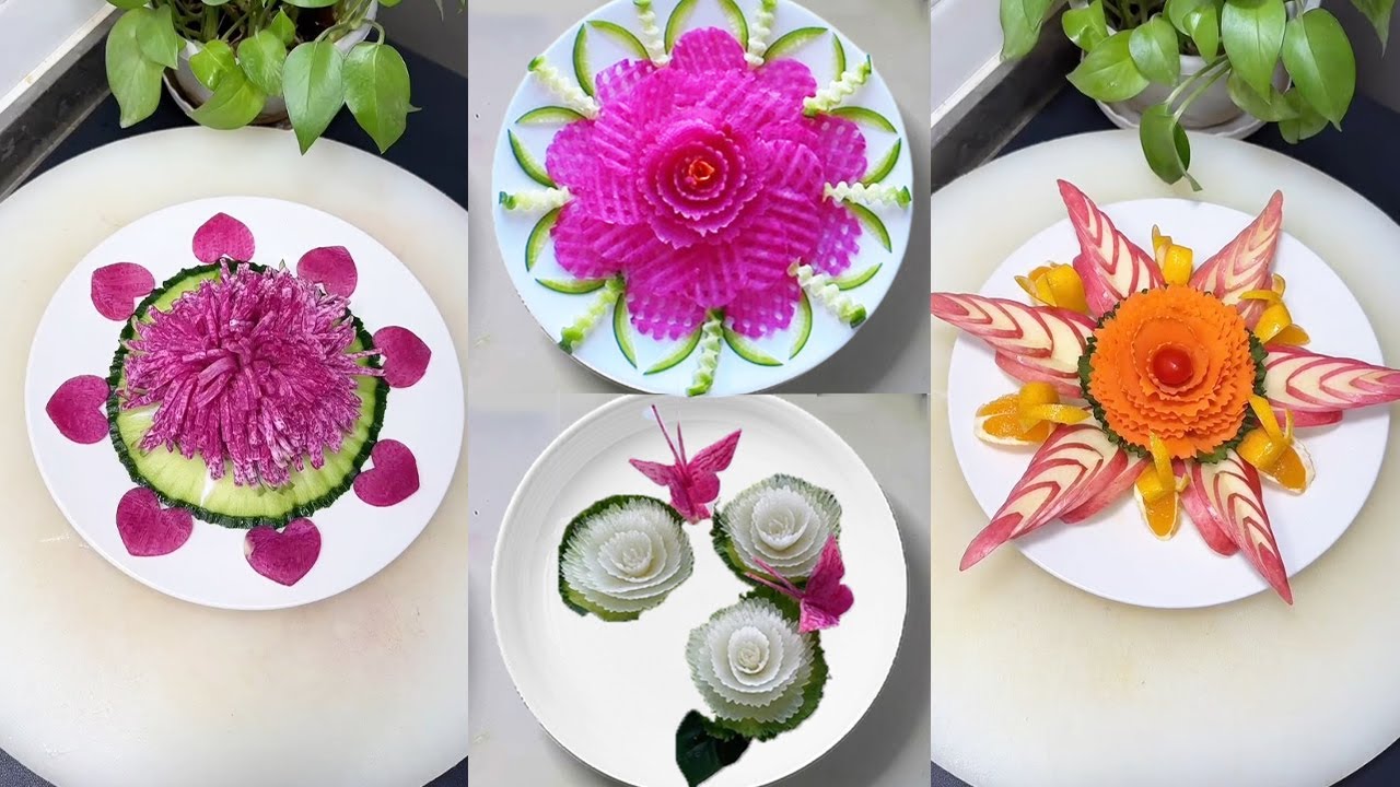 Top Chef Tell You How To Cut Radishes Into Beautiful Flowers # ...