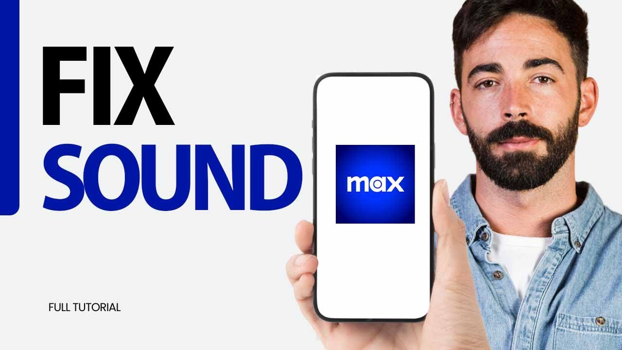 How To Fix Sound On MAX App 2024 - YouTube