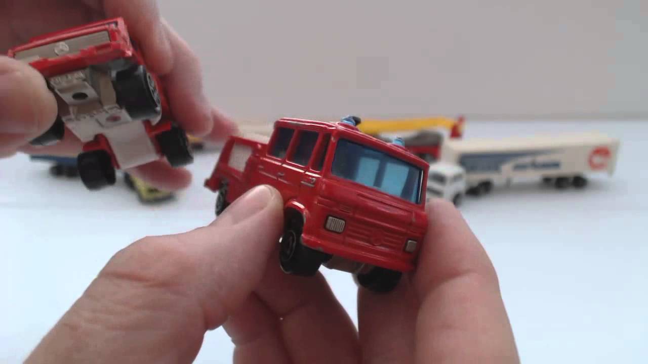 majorette mercedes trucks. - YouTube