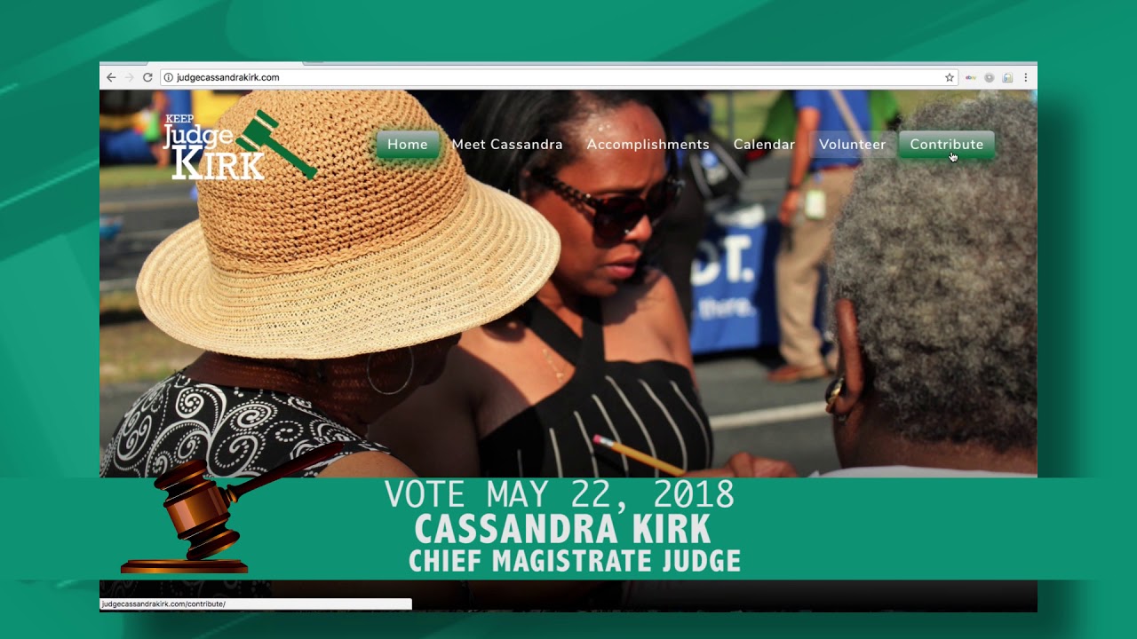 Vote to Keep Judge Kirk Fulton County Chief Magistrate Judge! - YouTube