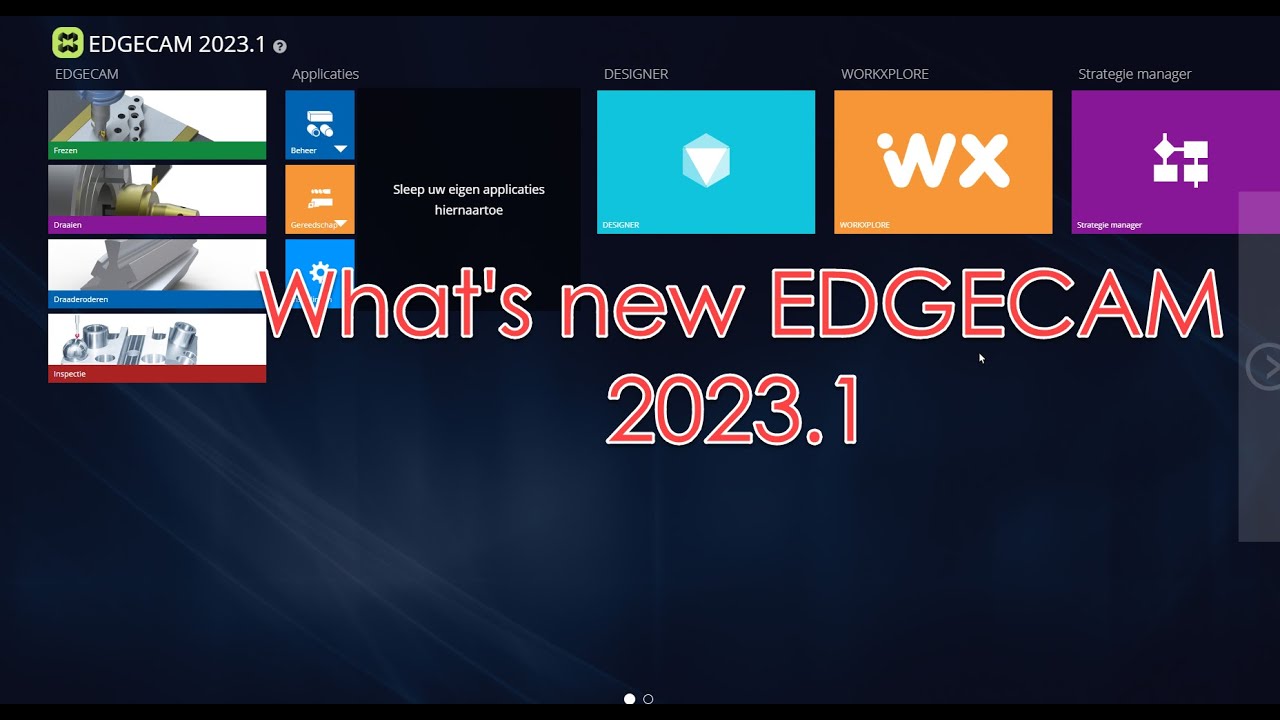 What's new EDGECAM 2023.1 - YouTube