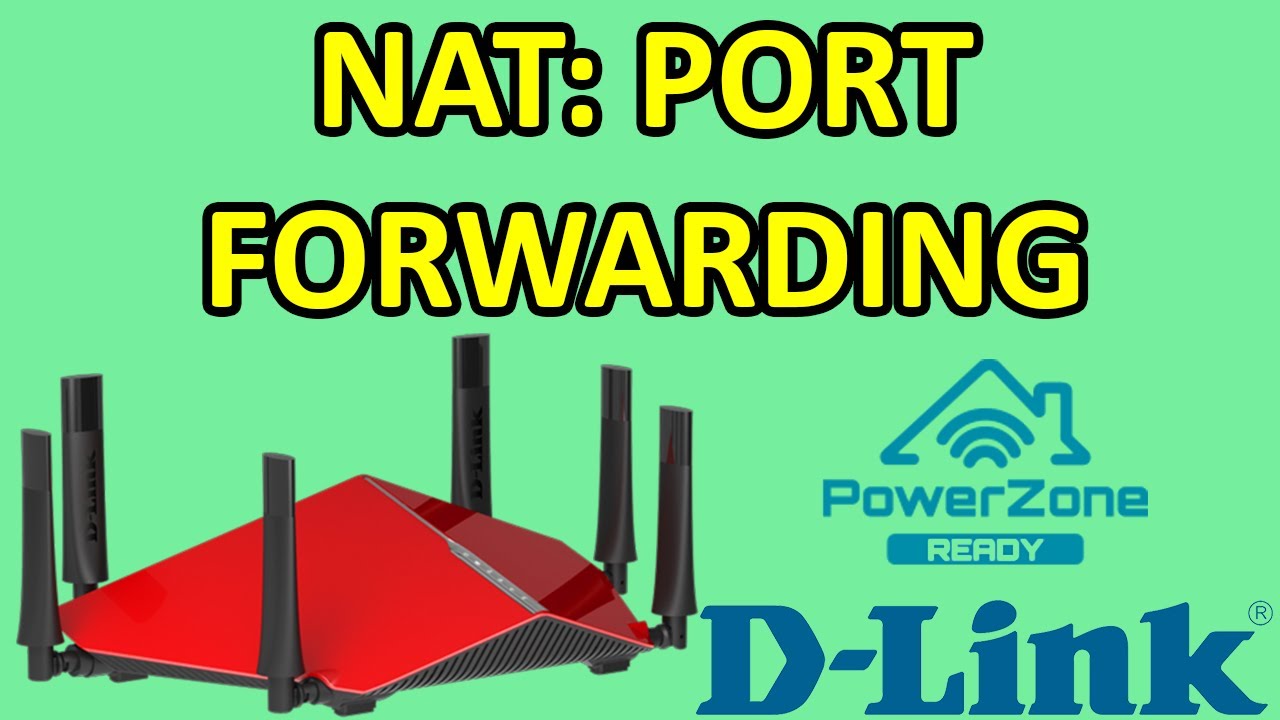 HOW TO: Setup NAT Port Forwarding Rules On D-Link DSL, DVA and DIR ...