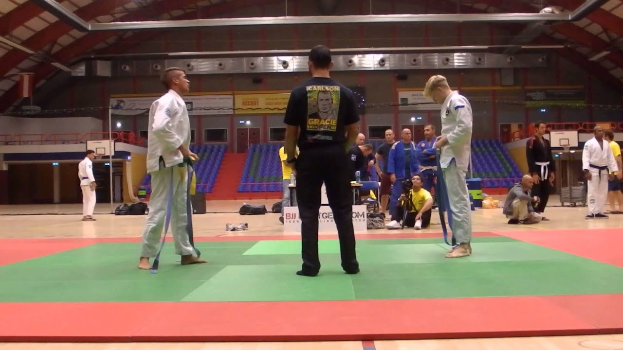 Carlson Gracie Open Daniel de Groot "Biggie D" -65 Blue Belt Rickson ...