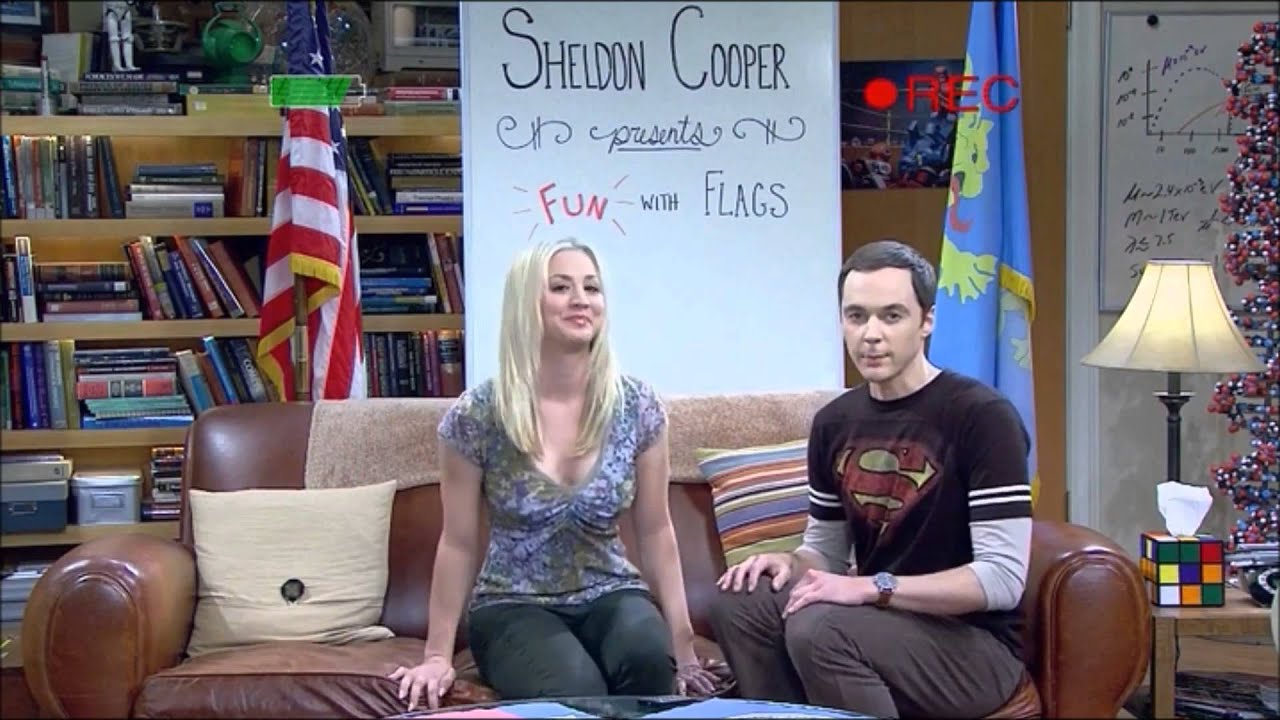 Sheldon Cooper Presents Fun With Flags - YouTube