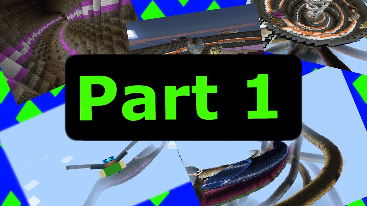 Elytra Fall PE | All Of Those Tunnels!!!! | Elytra Crazy Part 1 - YouTube