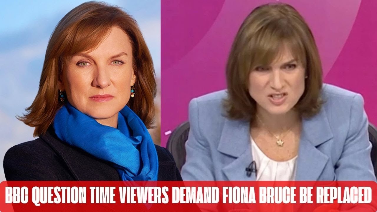 BBC Question Time viewers call for Fiona Bruce to be 'sacked' after ...