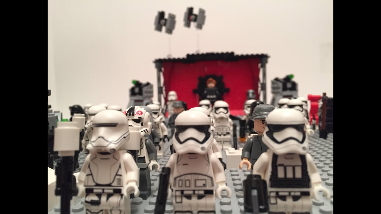 Lego Star Wars First Order Rally MOC - YouTube