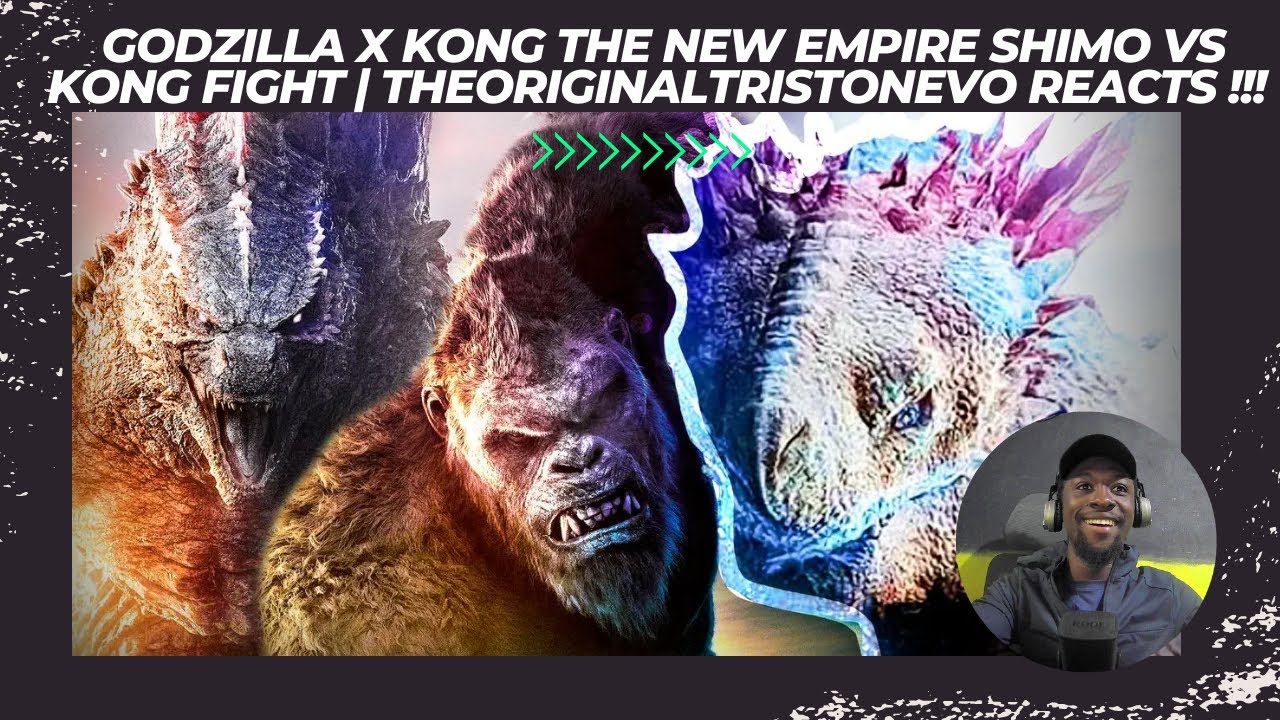 GODZILLA X KONG THE NEW EMPIRE Shimo Vs Kong Fight ...