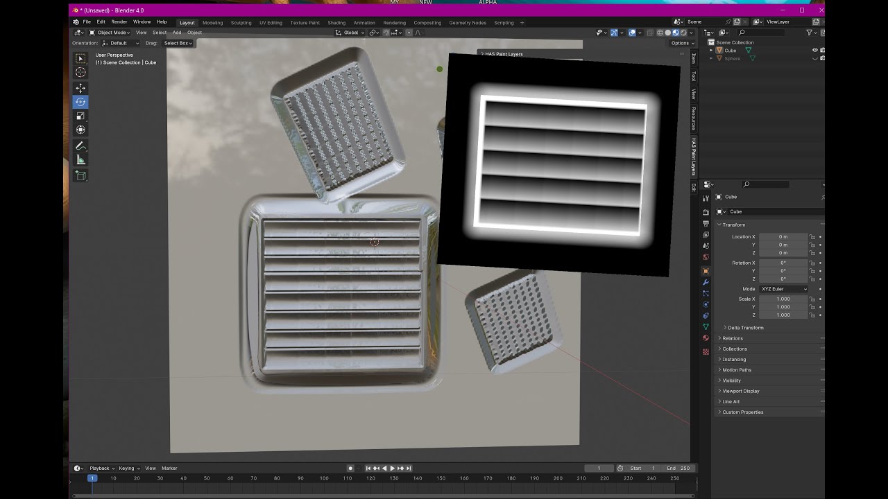 Blender - Day4 - Creating FREE Alpha Maps - YouTube