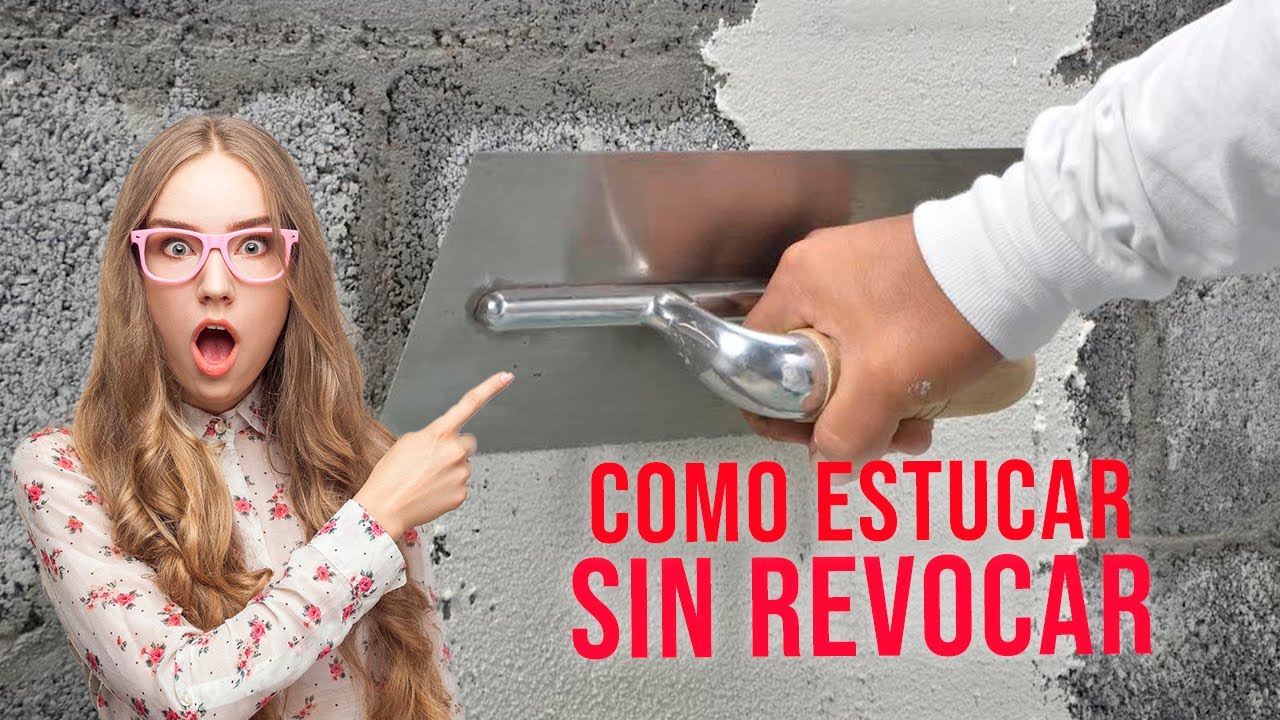 Como Estucar una Pared sin Revoque - YouTube