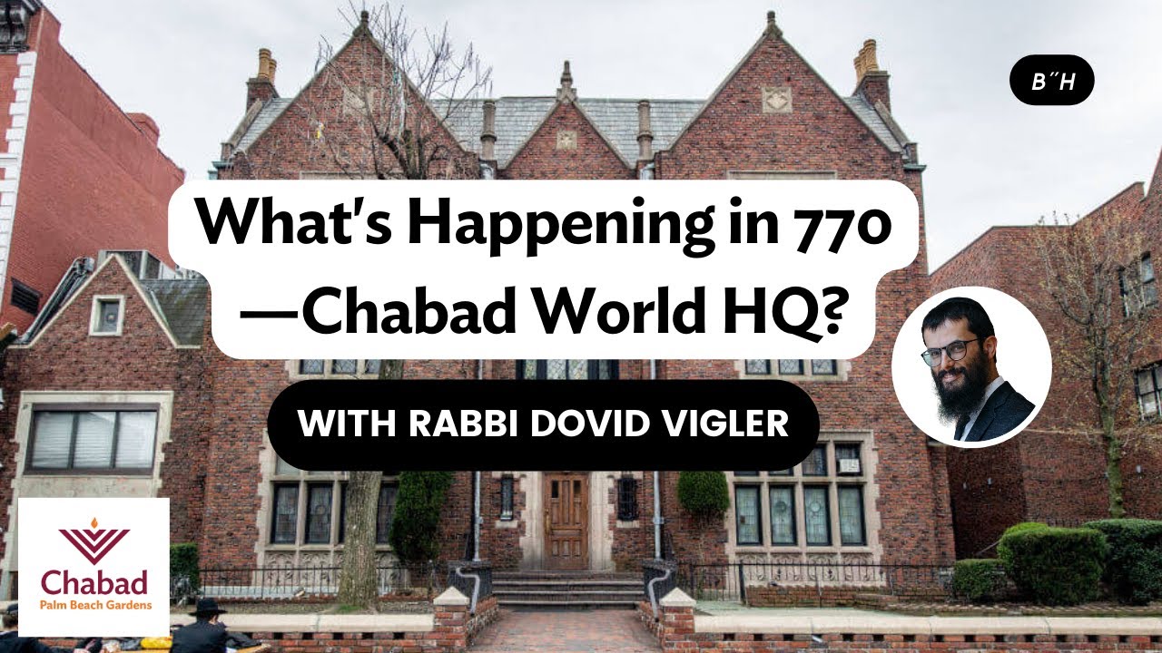What's Happening in 770—Chabad World HQ? - YouTube