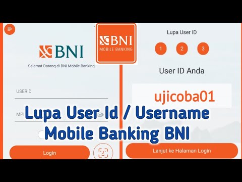 Cara Mengatasi Lupa User Id Mobile Banking BNI | Mengetahui Username ...