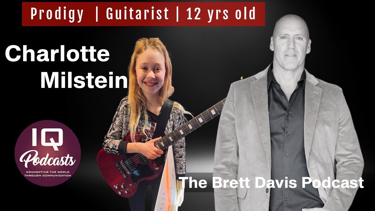 Young Guitar Prodigy Charlotte Milstein LIVE on the Brett Davis Podcast ...