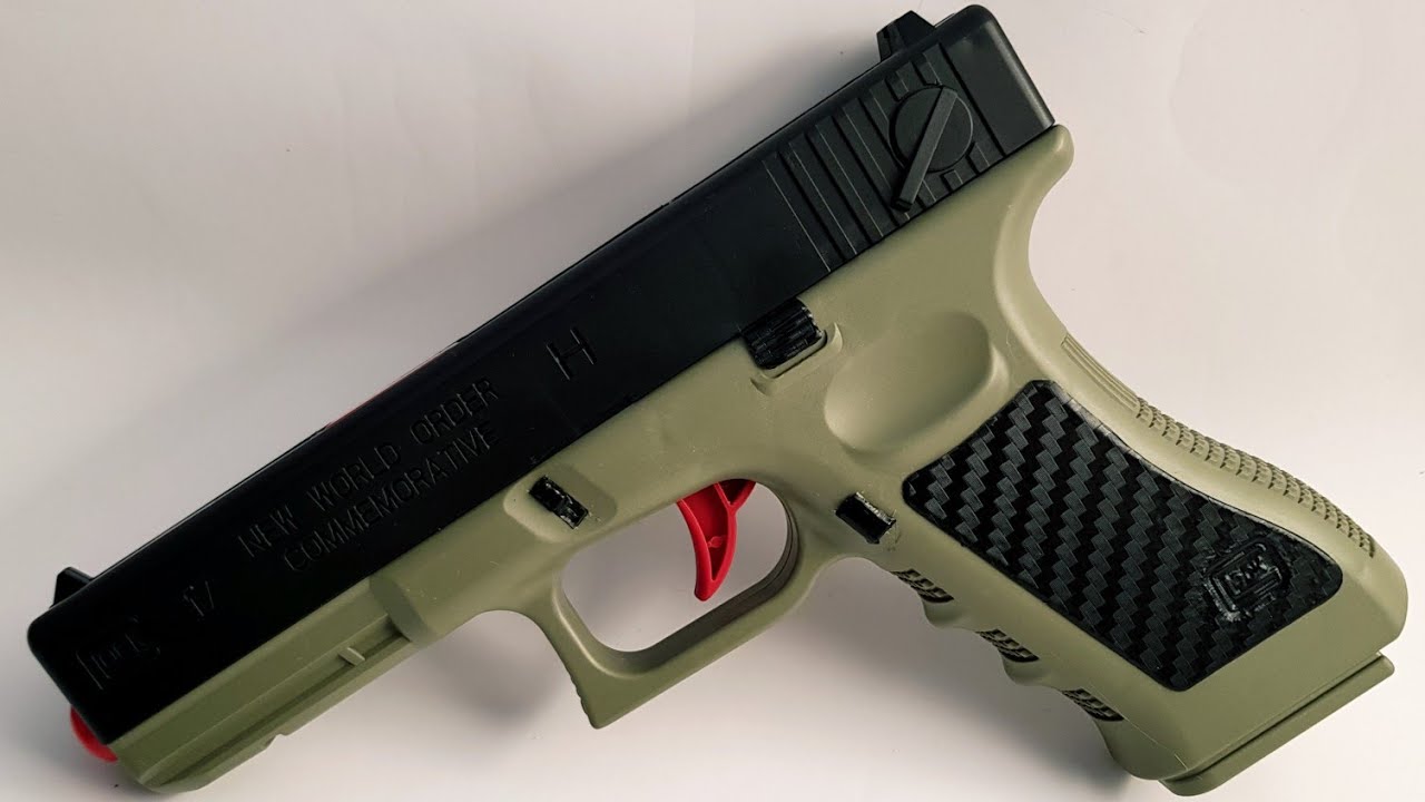 Manual glock gel blaster review - YouTube