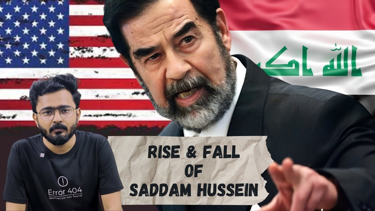 Saddam Hussein: From Poverty to Power and His Fall | Full Story ...