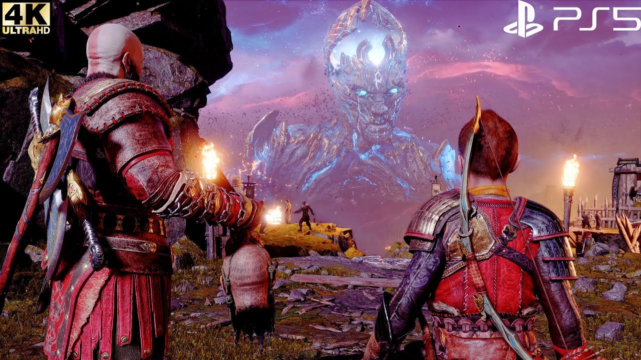 INVADING ASGARD | RAGNAROK ARRIVES | God of War Ragnarök Gameplay ...