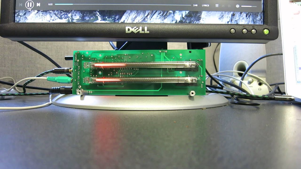 Nixie IN-13 VU Meter - YouTube