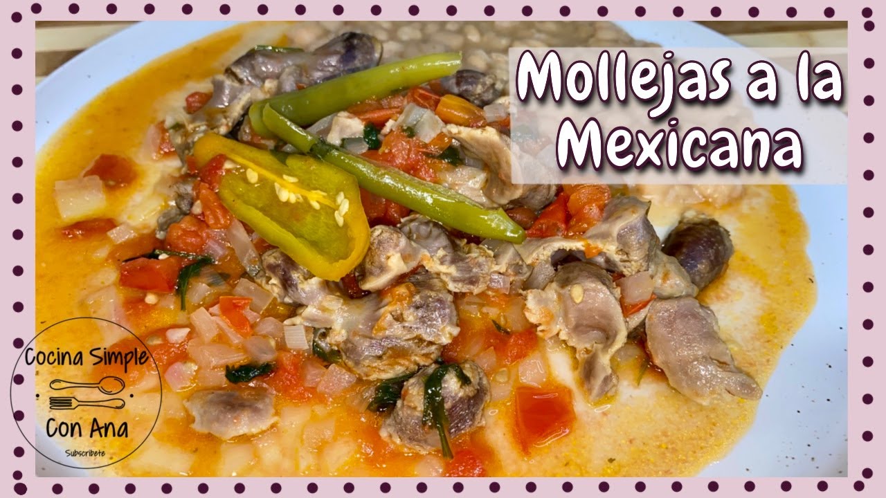 Mollejas a la Mexicana | Cocina Simple con Ana - YouTube